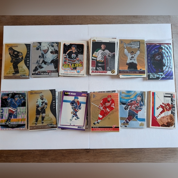 NHL | Toys | Hockey Hall Of Fame Legends Card Lot Gretzky Messier ...